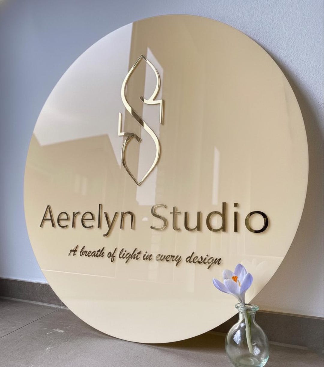 Custom Business Acrylic Sign | Custom Acrylic Logo Sign | 3D Business ...