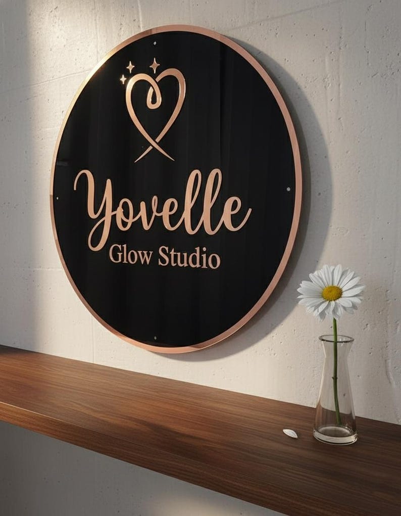 Custom Acrylic Sign | Acrylic Logo Sign | Welcome Sign | Custom 3D and ...