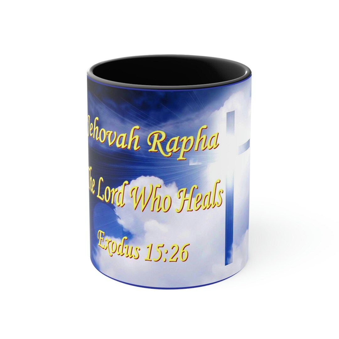 El-rapha the God Who Heals Accent Coffee Mug, 11oz - Etsy