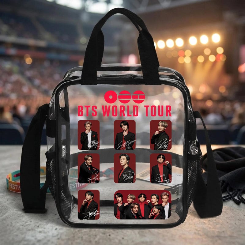 Bts Stadium Clear Bag - Etsy UK