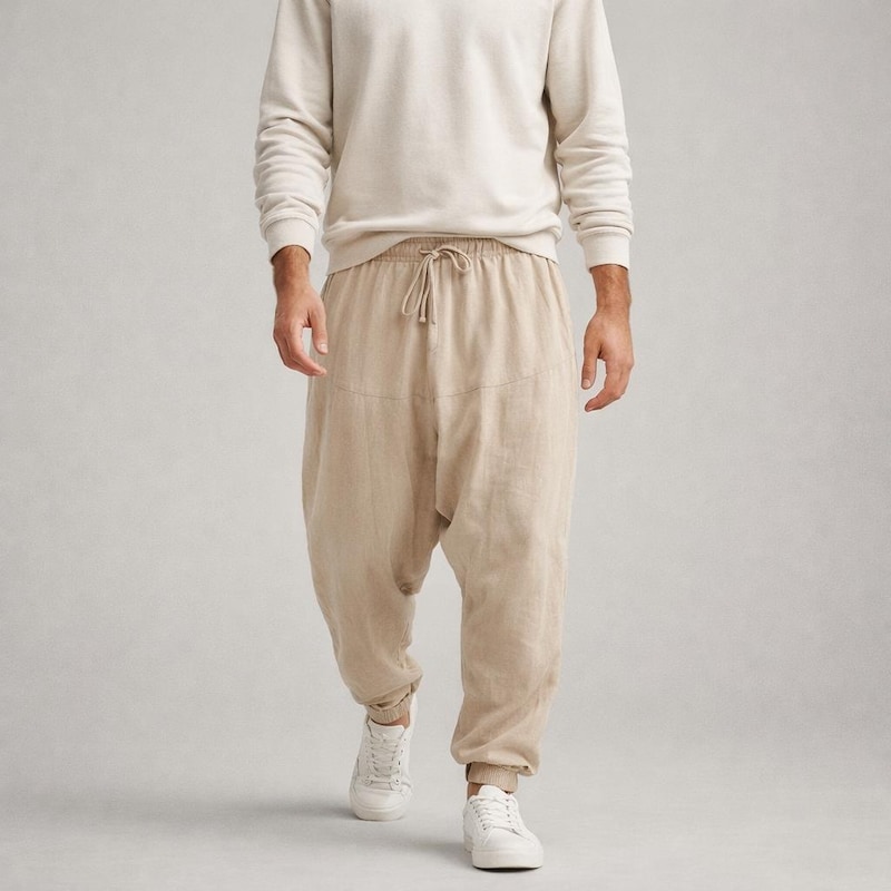 Mens Linen Pants Harem - Etsy