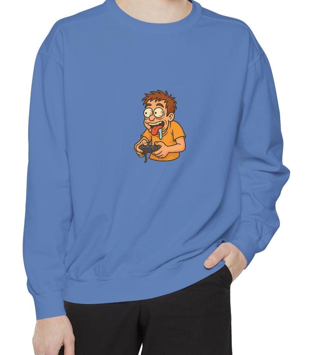 Gamer Vibes Sweatshirt, Gaming Geek Gift, Cool Video Game Player Jumper ...