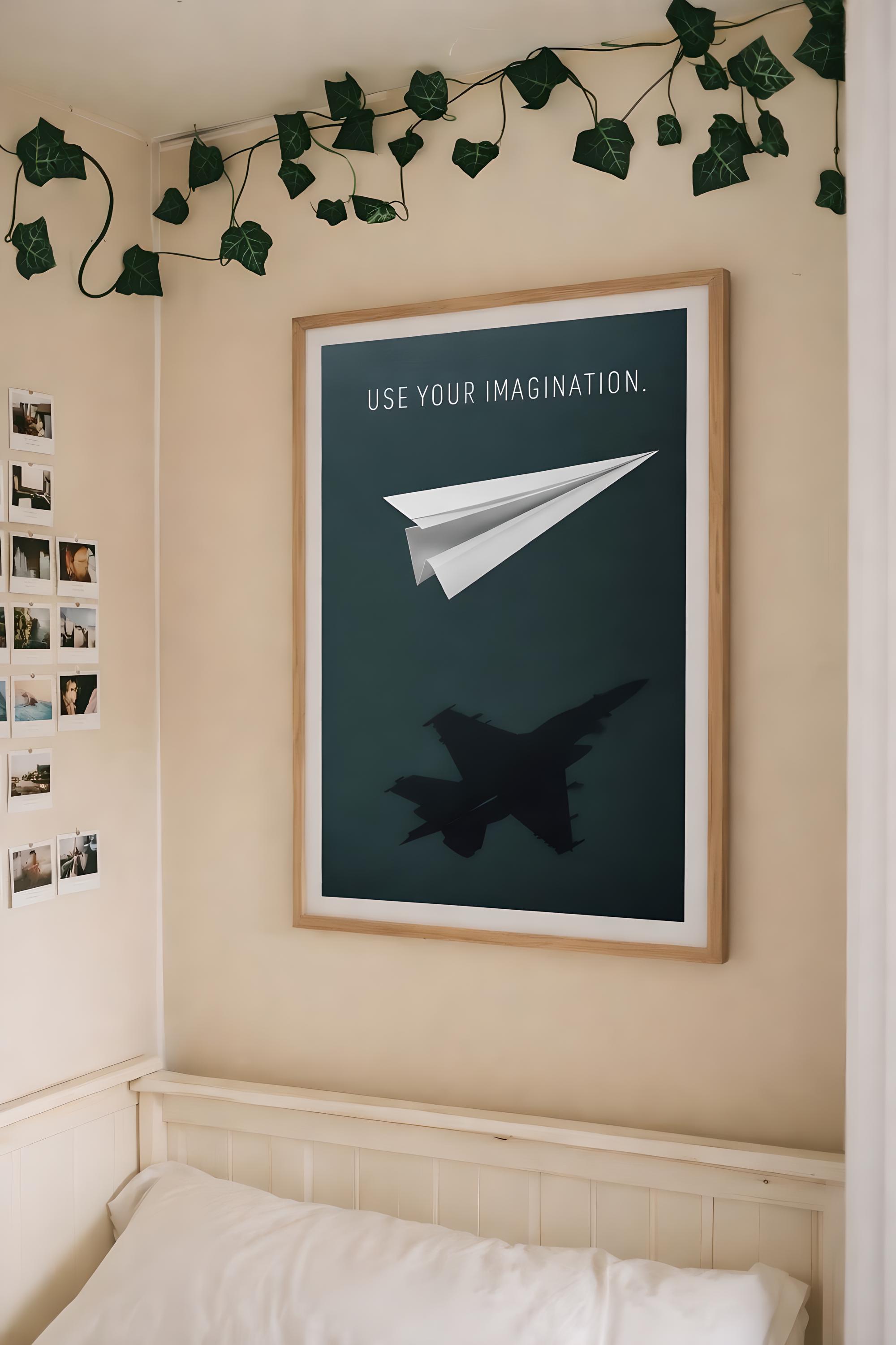 Inspiring Poster, Use Your Imagination. - Etsy