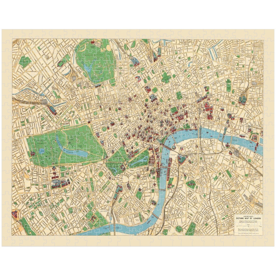 Puzzle - London - England - - Etsy