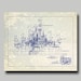 Disney World Great Movie Ride Blueprint Hollywood Studios Disney Blue ...
