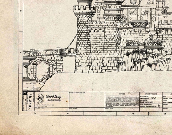 Real Castle Blueprints