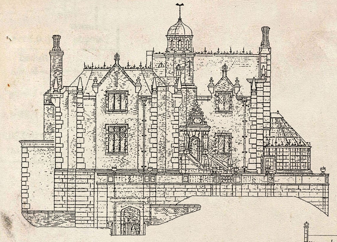 Disney World - Haunted Mansion - Blueprint - Disney - Disneyland ...