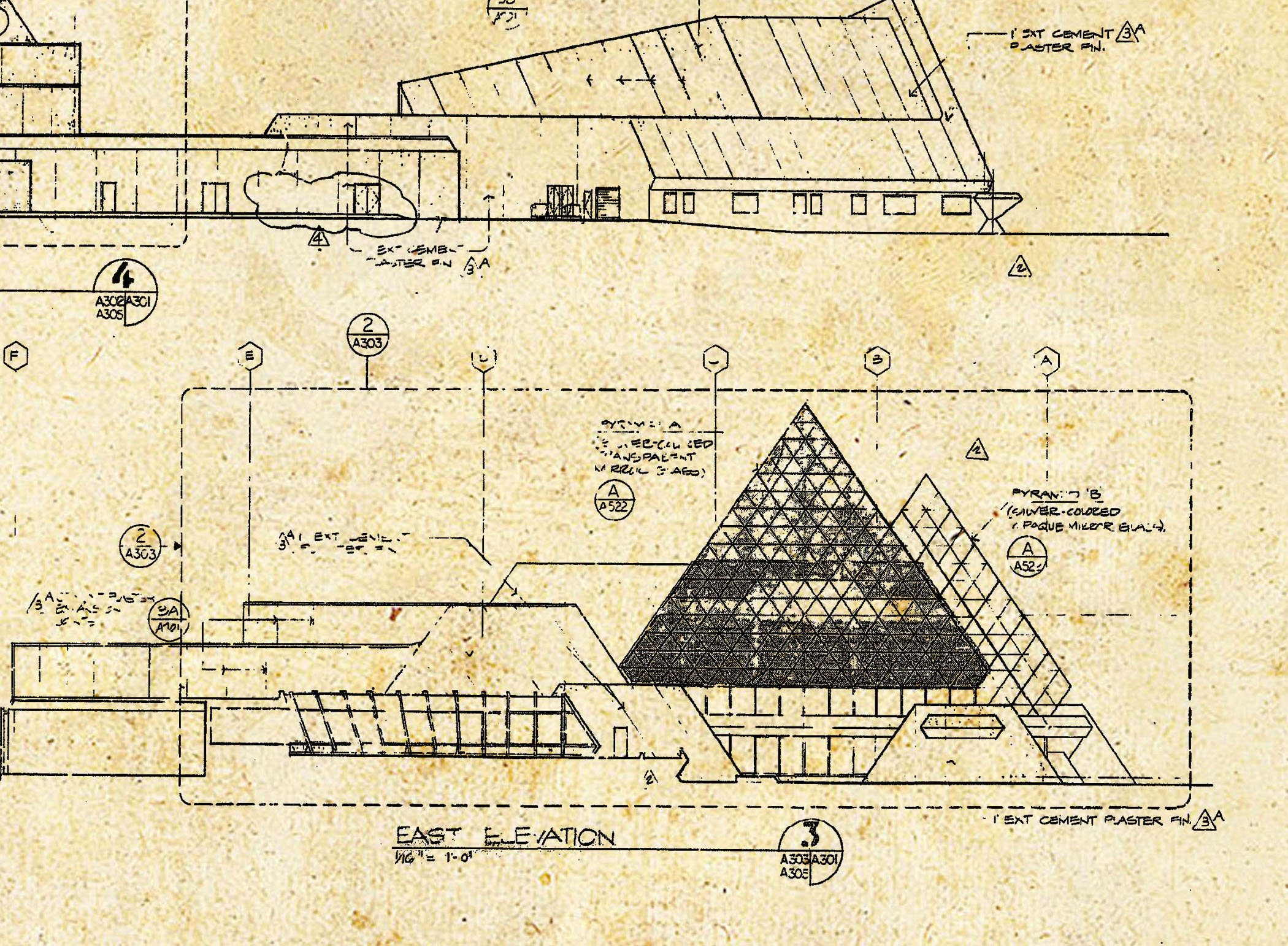 Disney World Epcot Blueprint Vintage Sepia Black Ink - Etsy