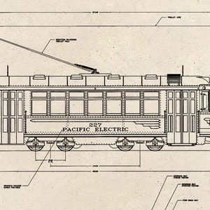 Disneyland - California Adventure - Trolley - Blueprint - Disney ...