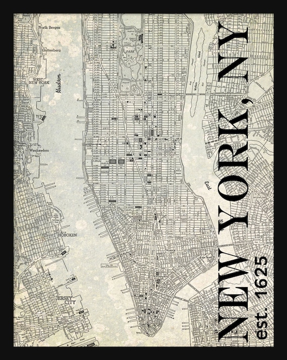 Mapa De La Calle Manhattan De Nueva York 10 Calles Más Famosas De