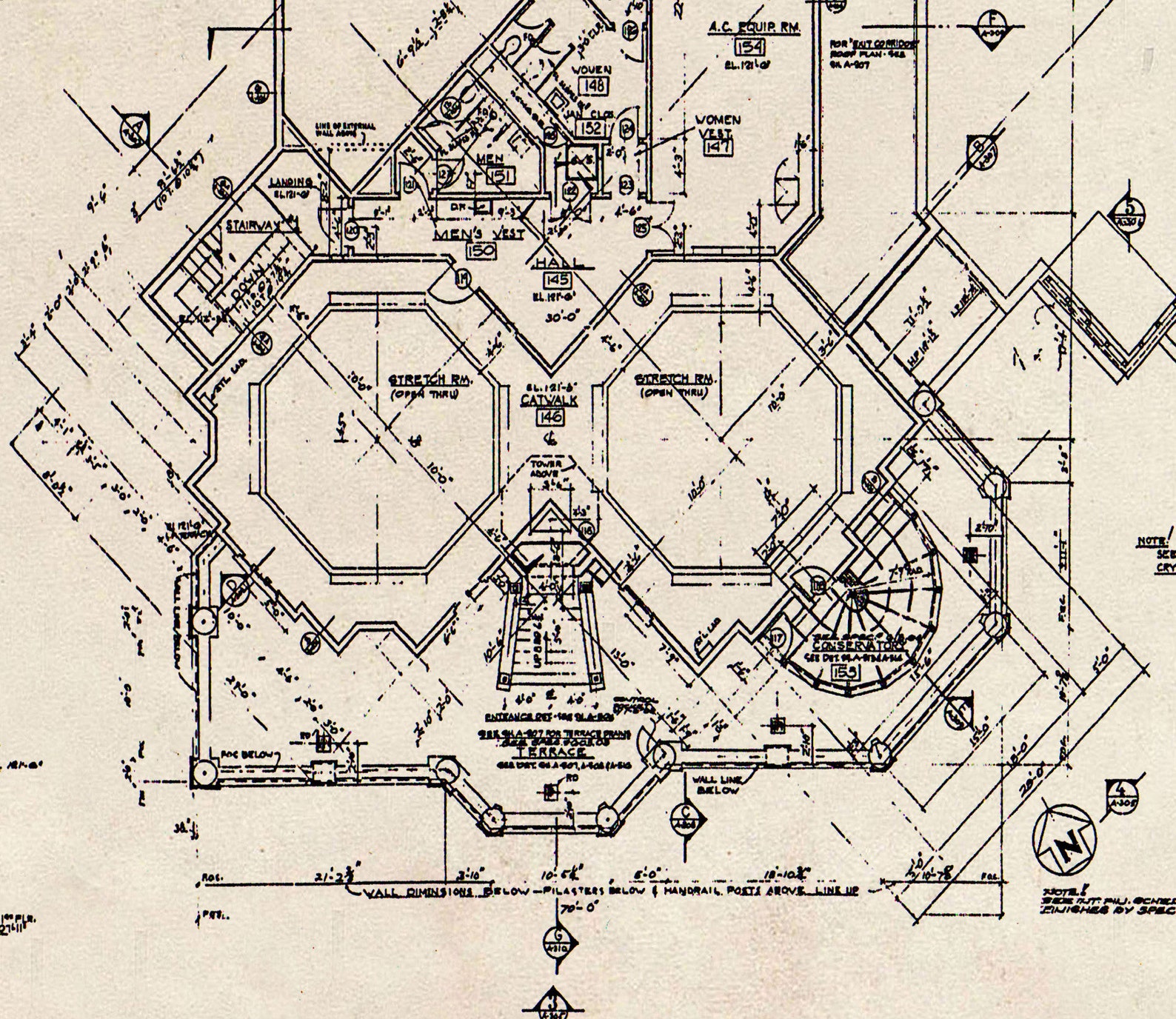 Haunted Mansion Ride Disney World Blueprint Disney | Etsy