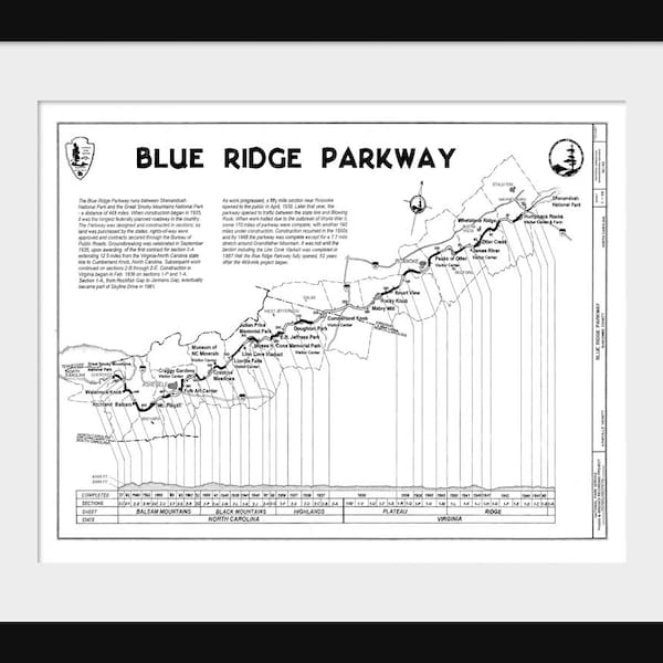 Blue Ridge Parkway - Etsy