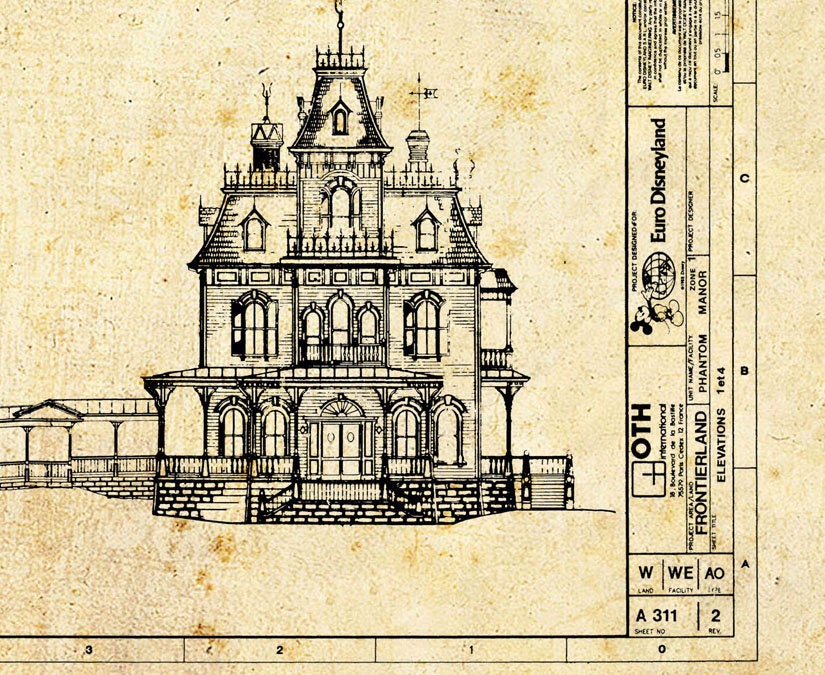 Phantomhive Manor Blueprint