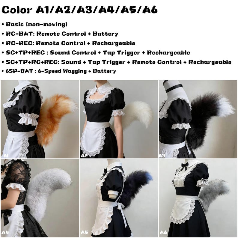 Fursuit Tail Swinging Head Base Accessory Mask Therian Cosplay Cheap ...