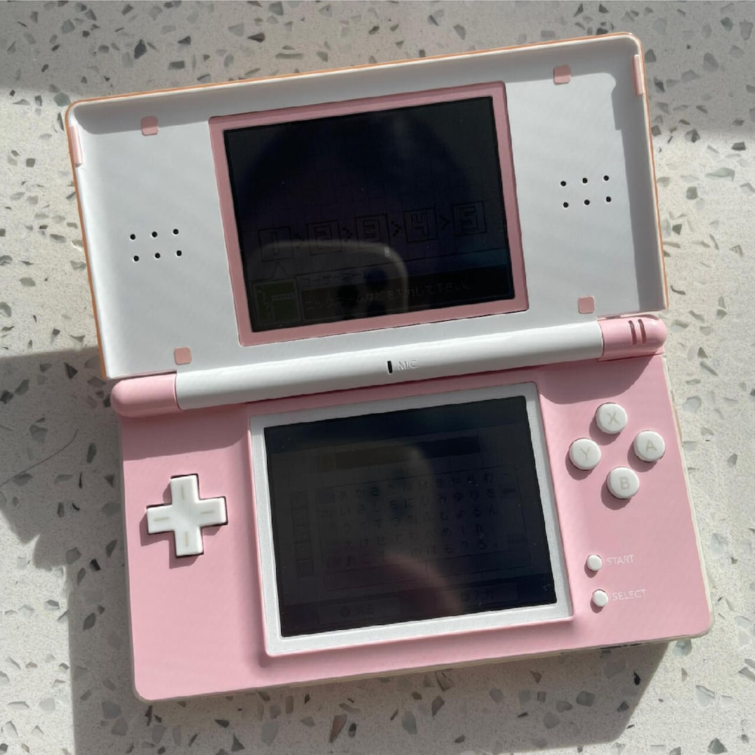 Custom Nintendo DS Lite - Retro Modded NDSL Console Type C - Etsy