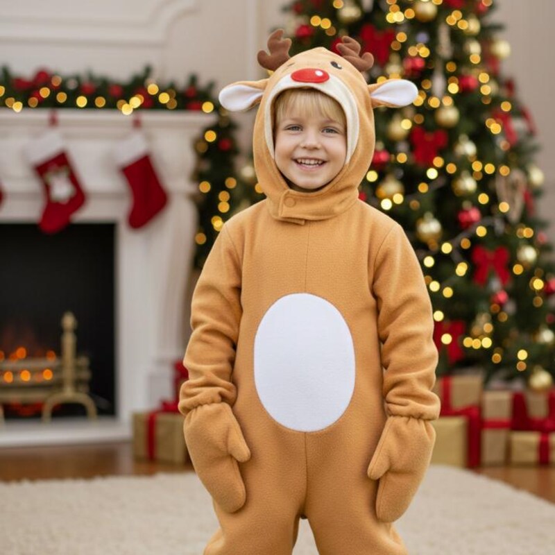 Rudolf Kids Costume - Etsy