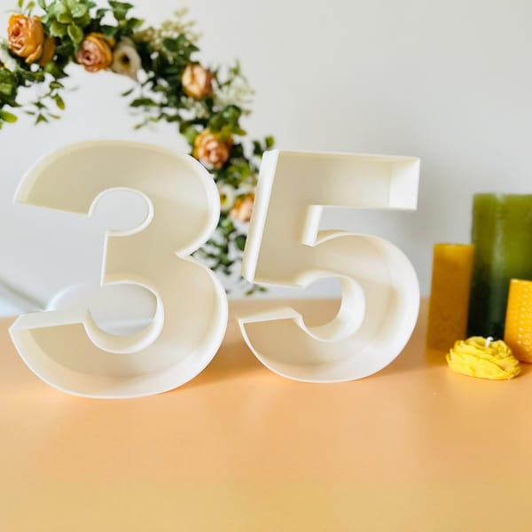 Numbers Snack Trays - Etsy