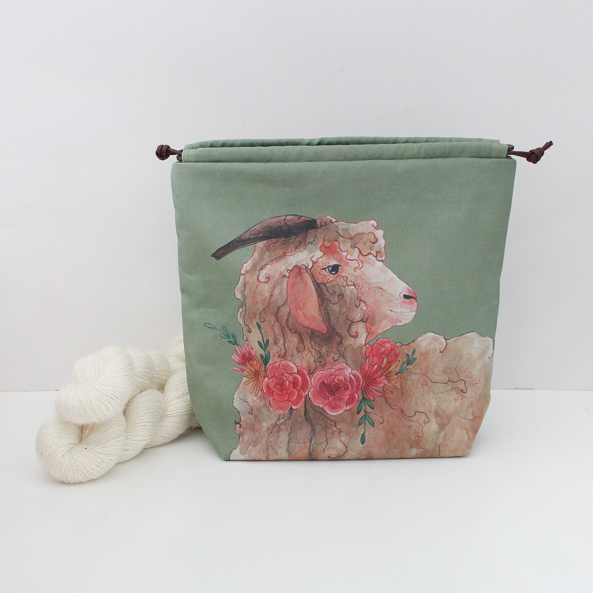 knitting yarn Knitting Project Bag project bag crochet Craft Supplies ...