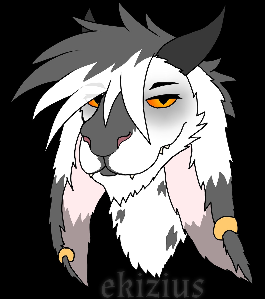 Anthro 'goat Mage' Sticker | Furry Art - Etsy