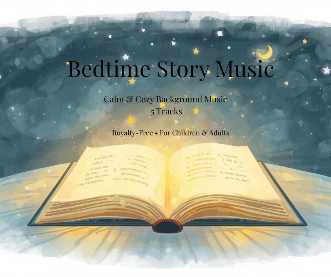 Bedtime Story Background Music for Relaxing Nights - Etsy