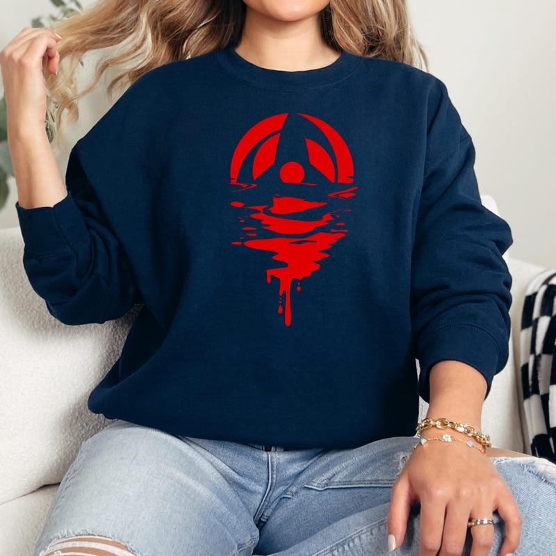 Naruto Uchiha Sweatshirt - Etsy