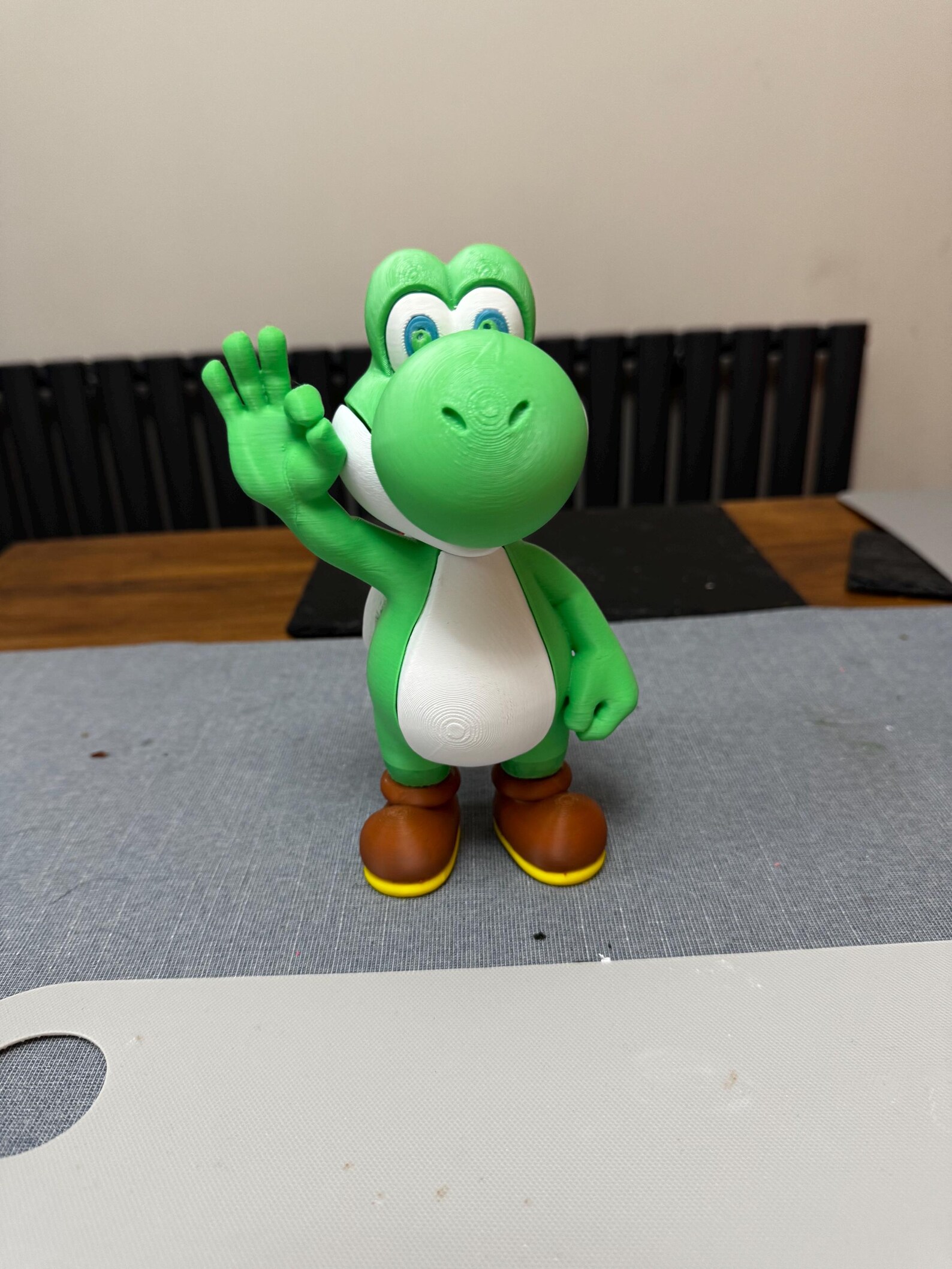 3d Printed Yoshi Model Mario Approx 24cm Tall Model - Etsy