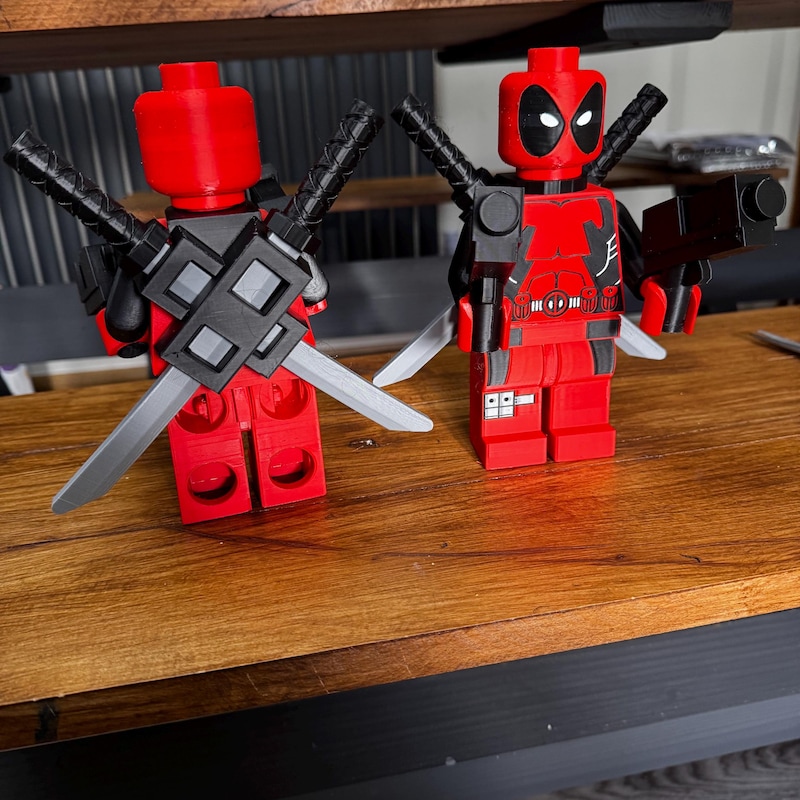 Deadpool Legos - Etsy UK