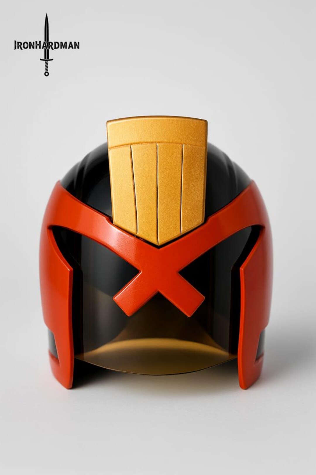 Judge Dredd Inspired Lawbringer Cosplay Steel Helmet Replica - Etsy