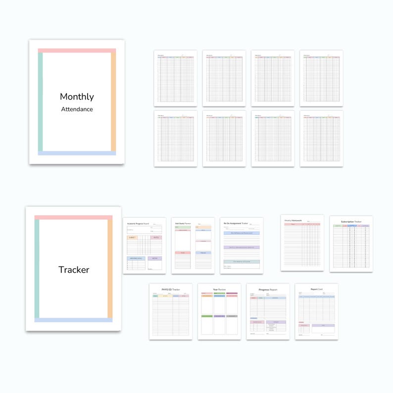 Teacher Planner PDF 2026-2027, Weekly Lesson Plan, Homeschool Planner ...