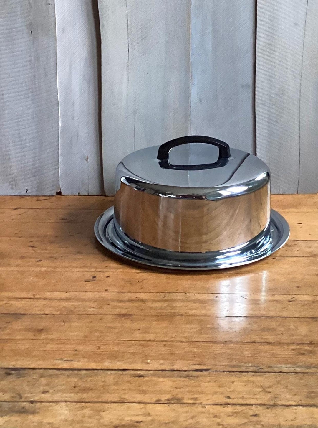Vintage Everedy Cake Taker/chrome Cake Keeper/retro Kitchenware/cake ...