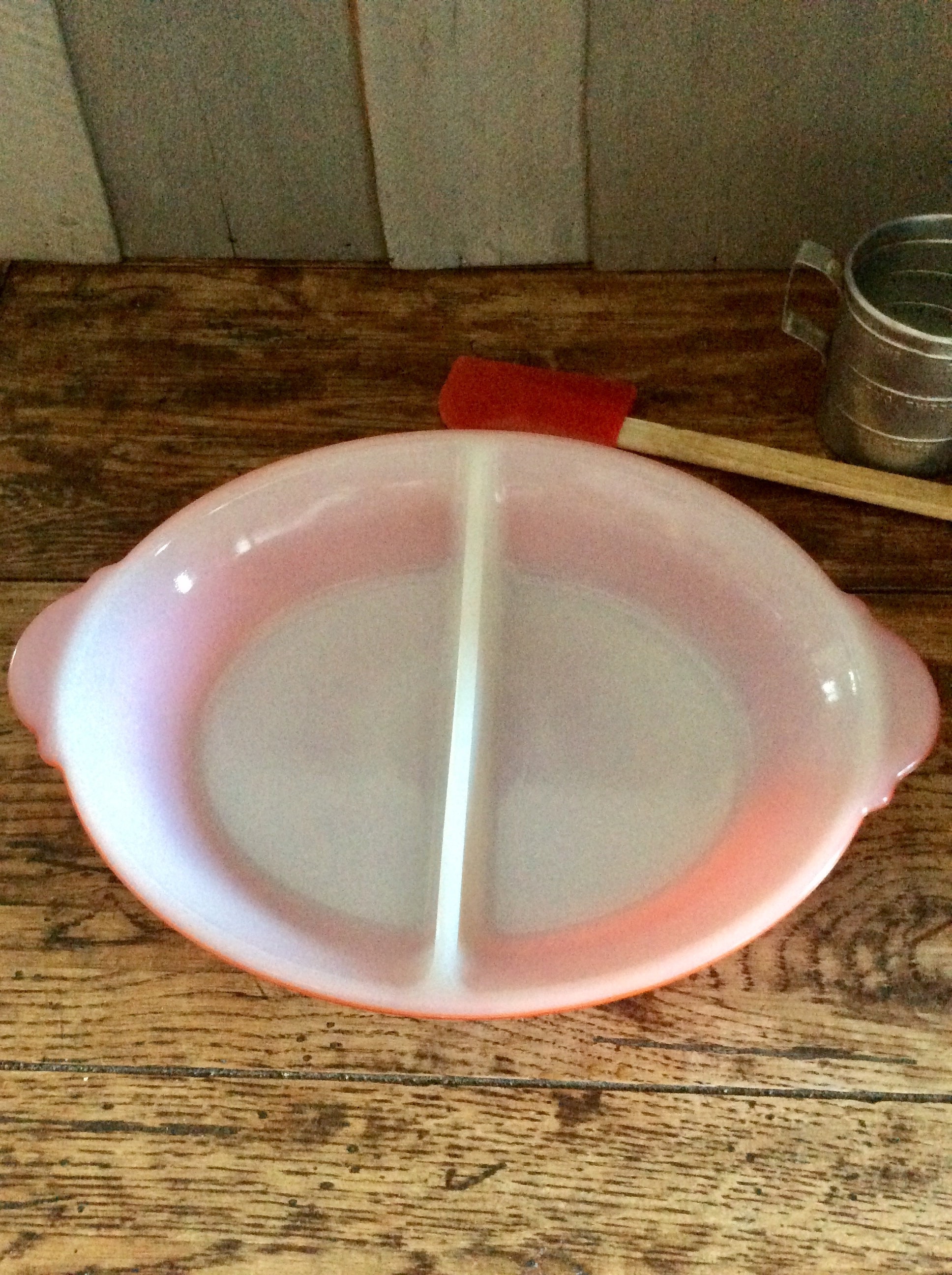 Vintage Maid of Honor Glasbake Divided Dish / Oven to Table - Etsy