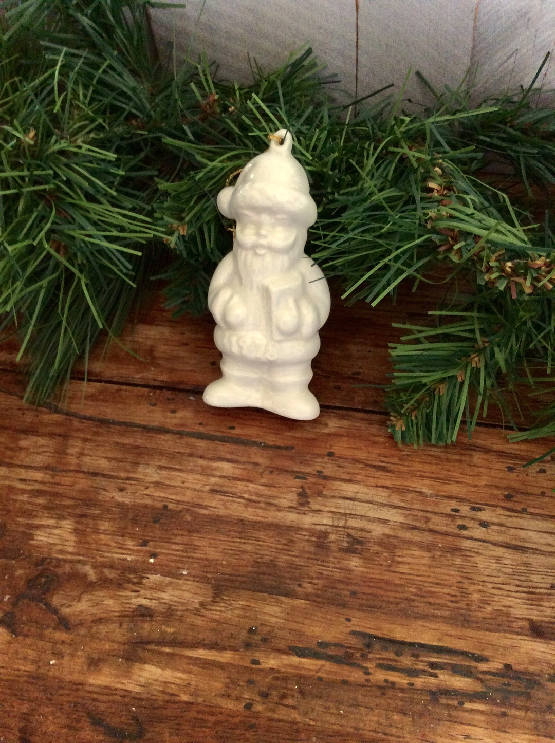 Vintage Goebel Santa Christmas Tree Ornament/ Collectible Ornament ...