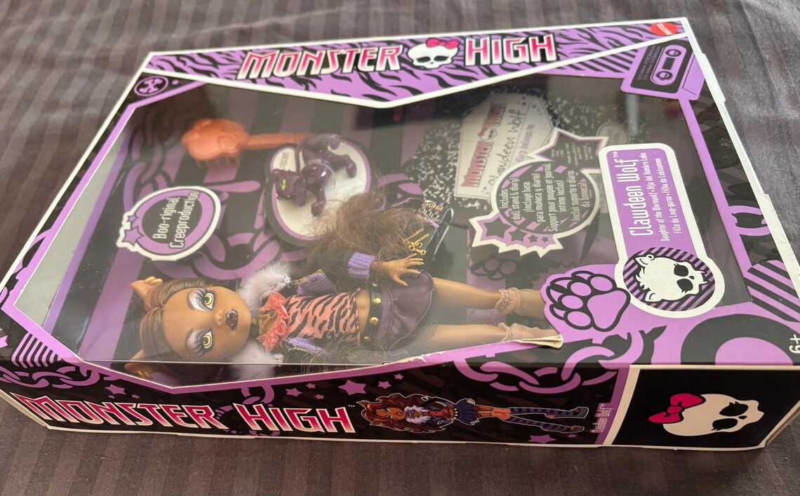 Monster High Clawdeen Wolf Creeproduction Doll - Original Reproduction ...
