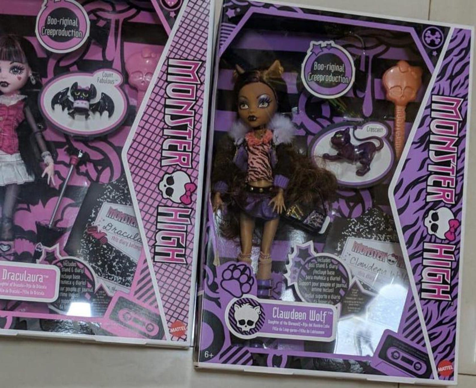 Monster High Clawdeen Wolf Creeproduction Doll - Original Reproduction ...