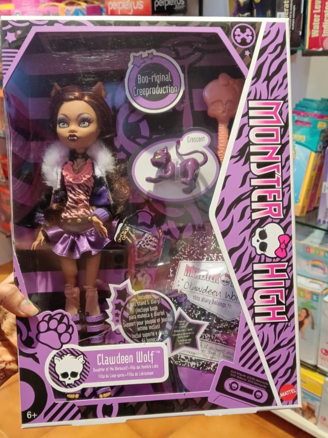 Monster High Clawdeen Wolf Creeproduction Doll - Original Reproduction ...