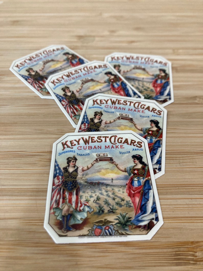 Key West Cigars Sticker - Etsy