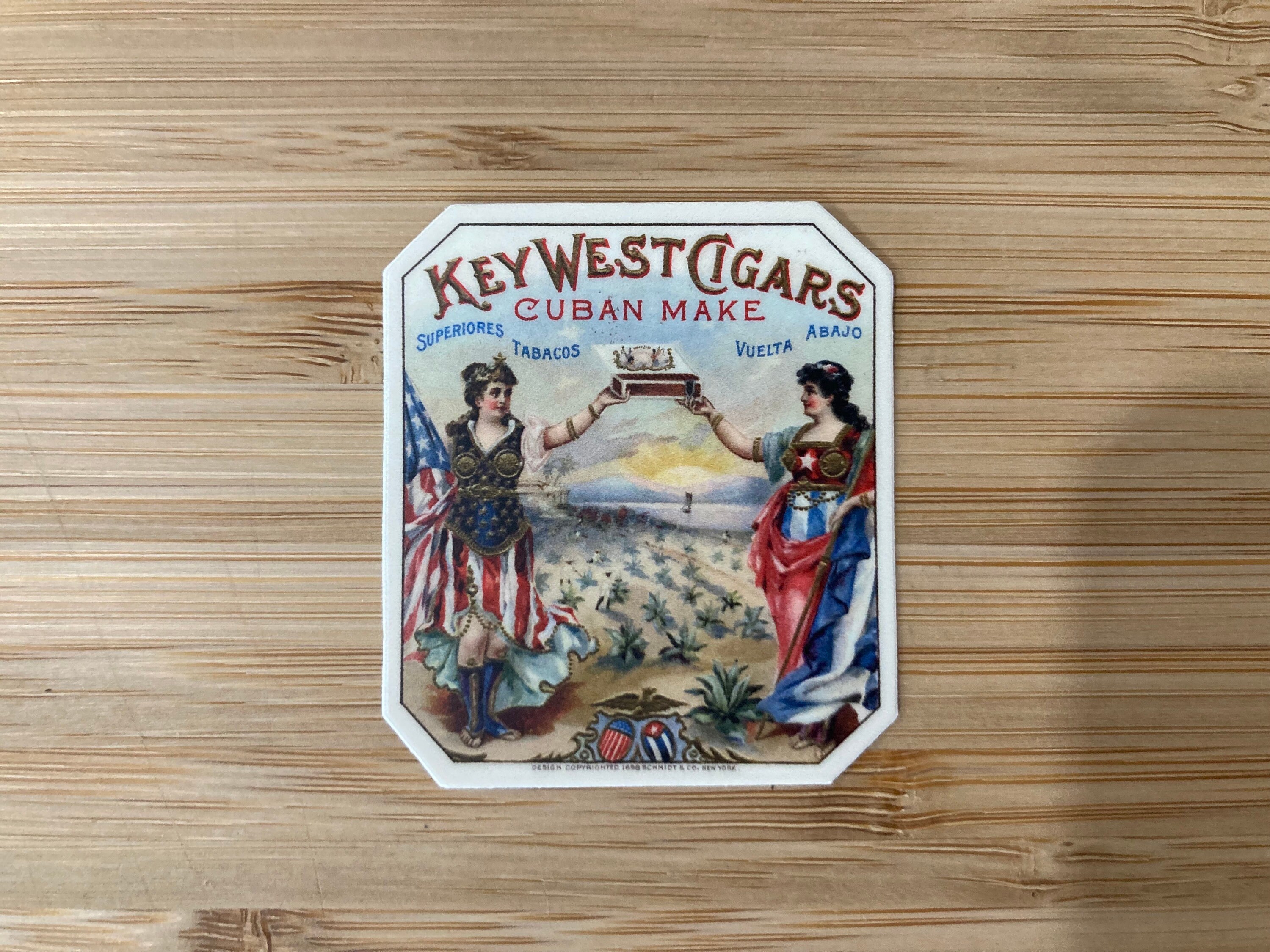 Key West Cigars Sticker - Etsy