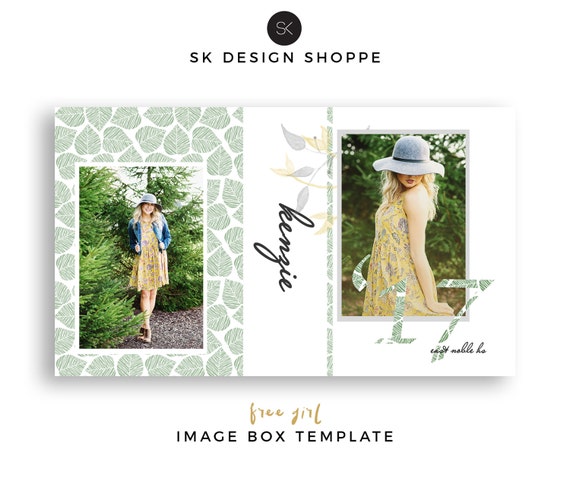 Free Girl WHCC Image Box Template for Photographers - Etsy Sweden