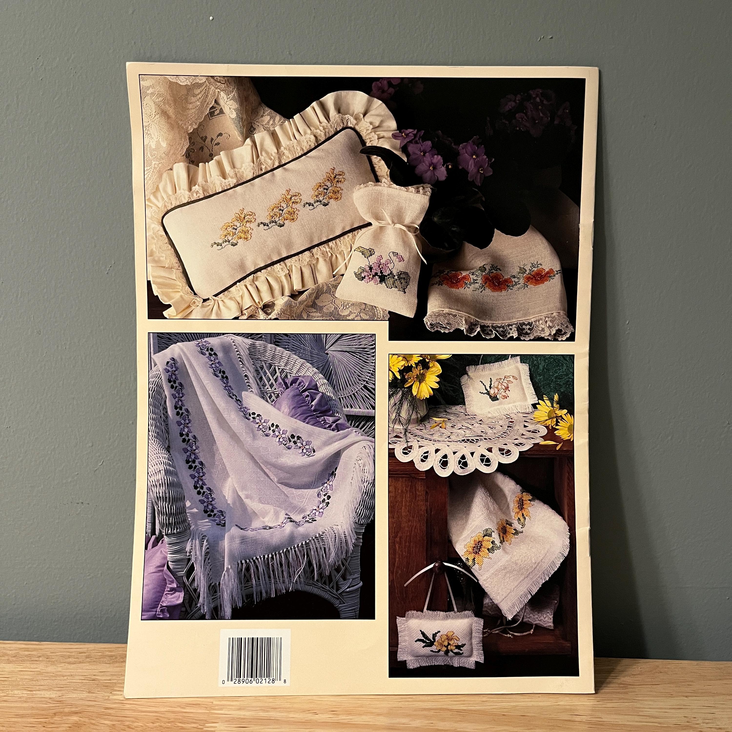 State Flower Borders, Cross Stitch Leaflet, Jorja Hernandez, Leisure ...