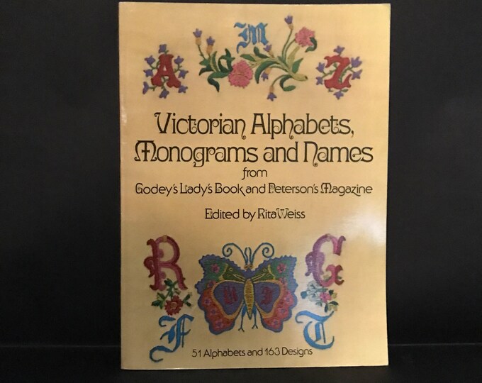 Victorian Alphabets, Monograms and Names From Godey's Lady's Book and ...