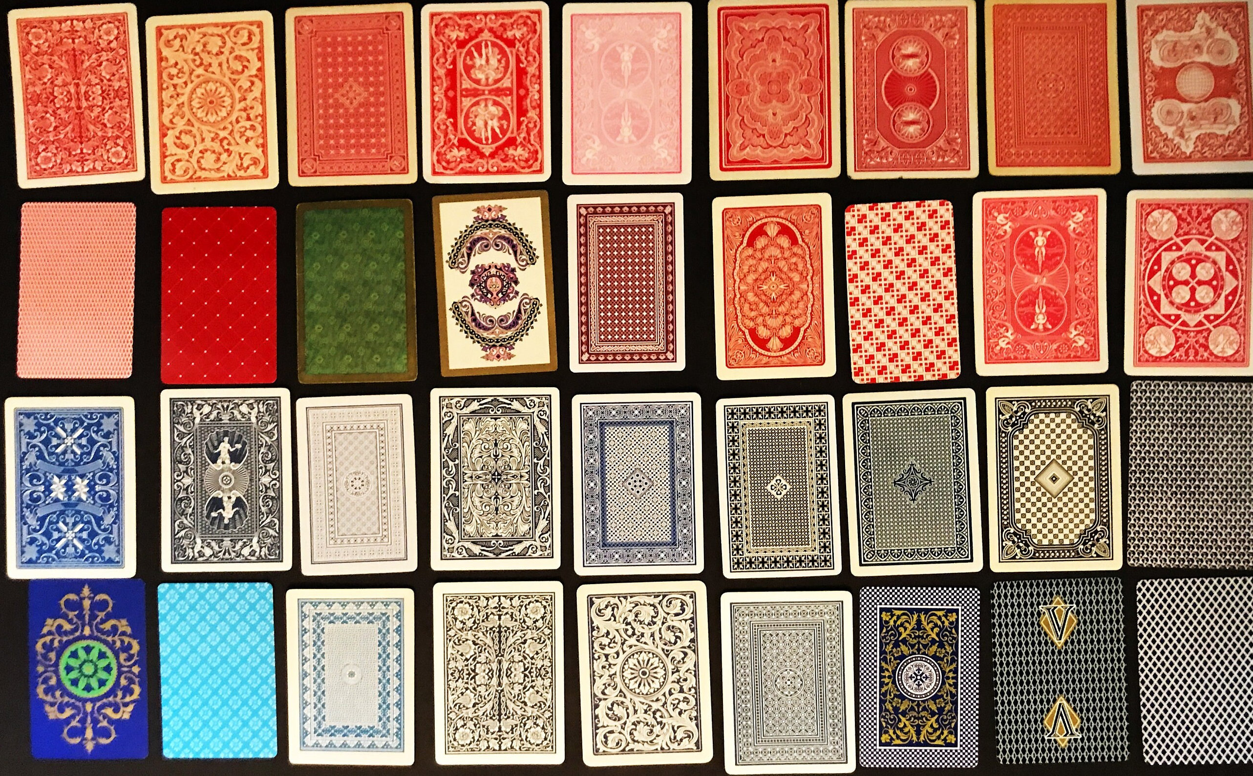 Playing Cards Back Pattern