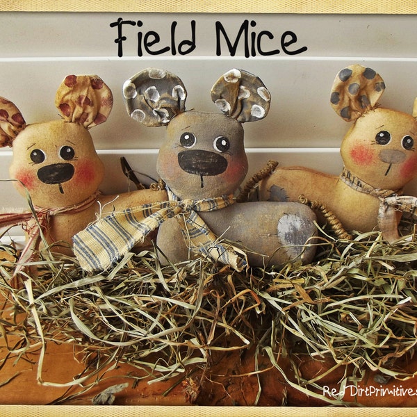 Primitive Mouse - Etsy