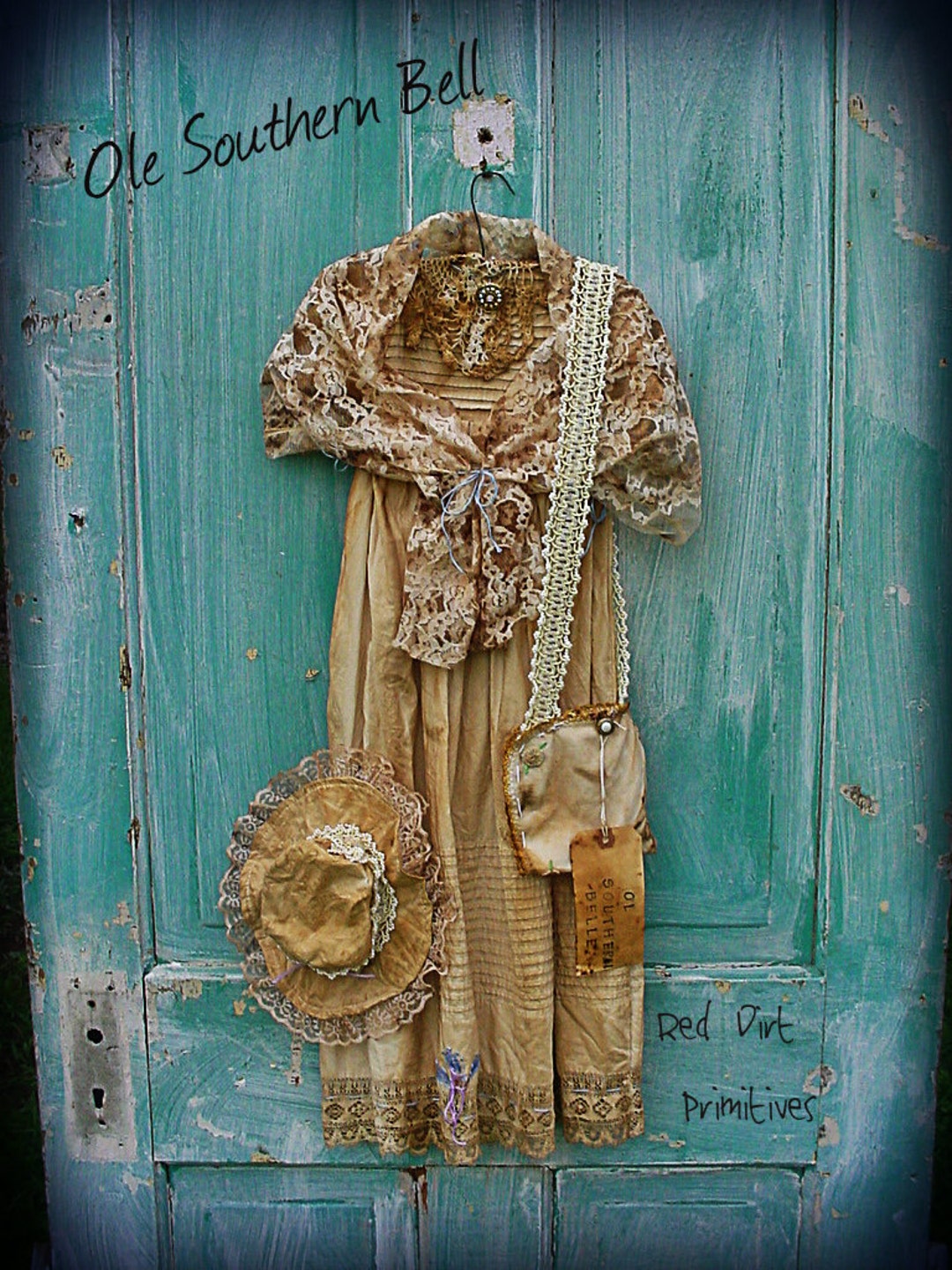 Primitive Dress Ole Southern Bell E Pattern - Etsy