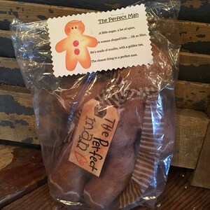 Primitive Gingerbread Ornaments/bowl Fillers Made to Order - Etsy