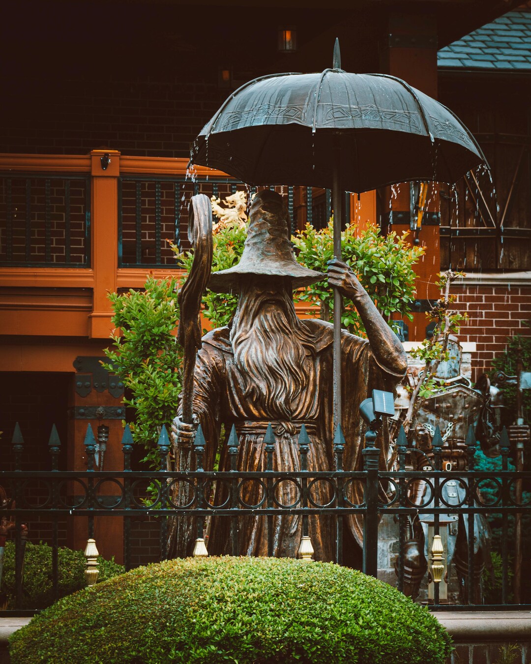 Water Wizard - Water Statue - Etsy