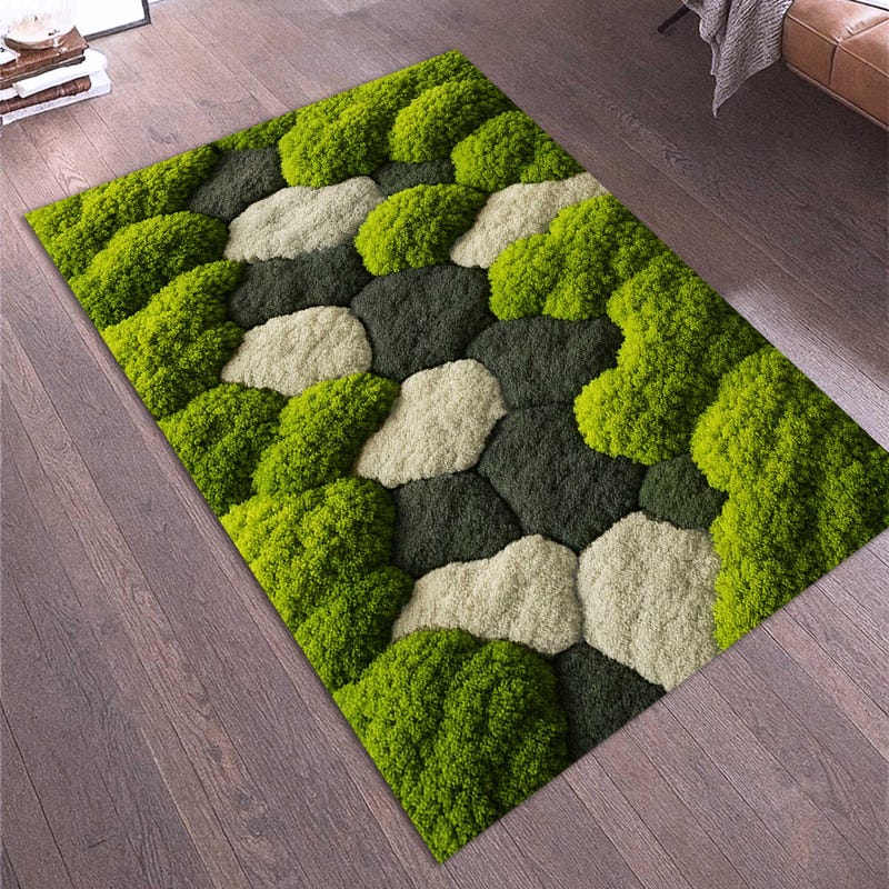 Moss Rug - Etsy