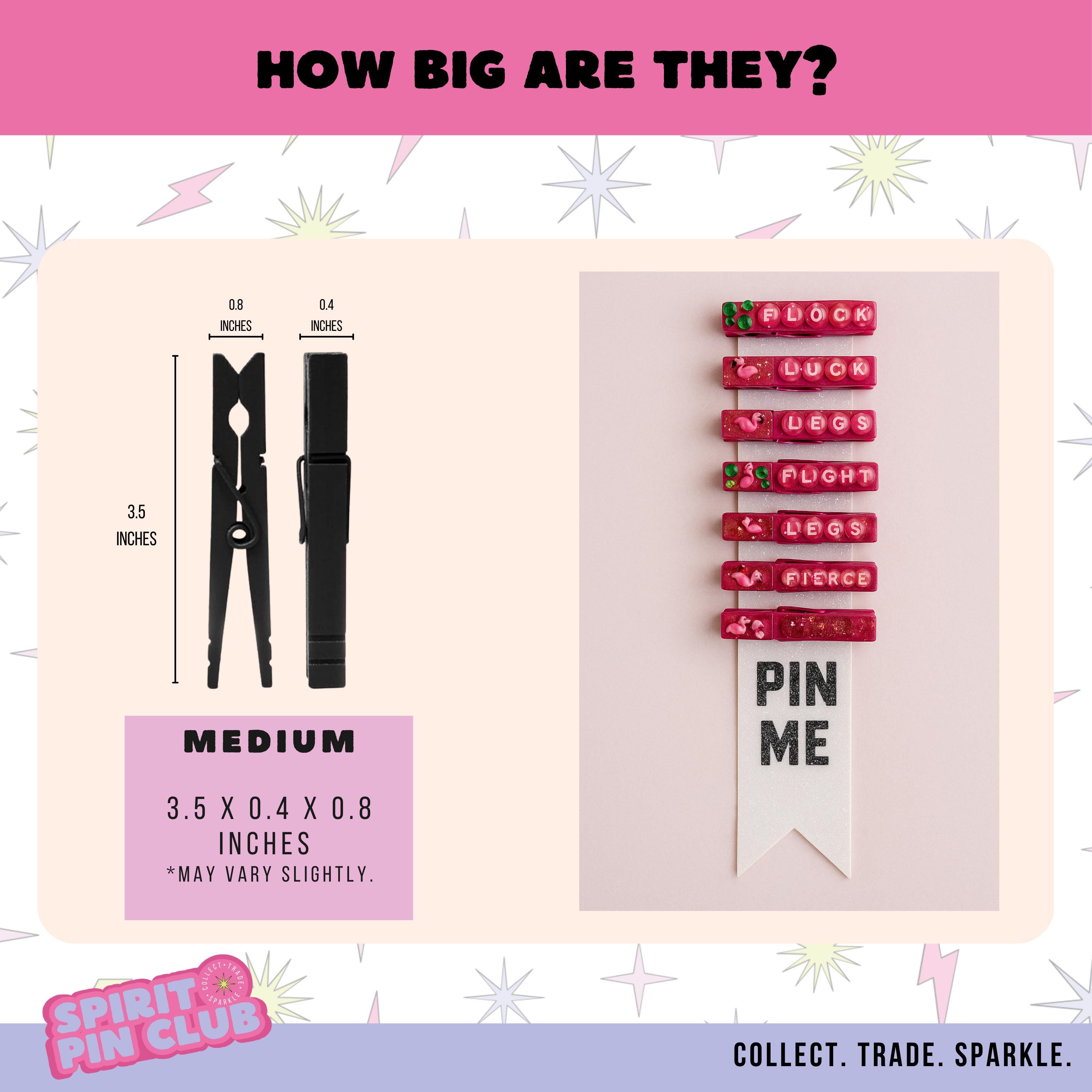 Queen Cheer Trading Pins – Bundle of 10 • Cheer Gifts • Sparkly Spirit ...