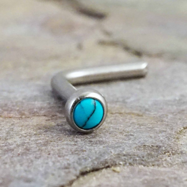 Blue Nose Ring - Etsy