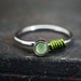 Illuminating Lime Green Nose Hoop Nose Ring 20G Silver Nose - Etsy