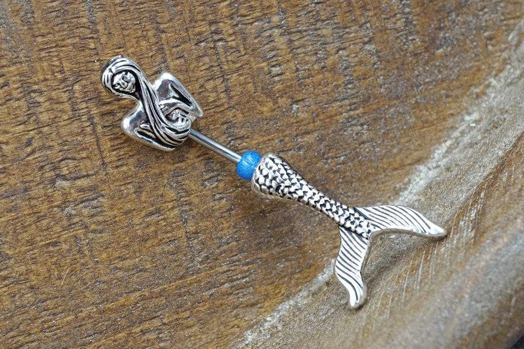 Mermaid Belly Button Jewelry Ring In-n-out Gift for Teens - Etsy